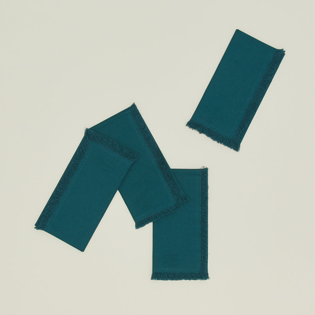 Essential Dinner Napkin, Set of 4 - Peacock – Hawkins New York