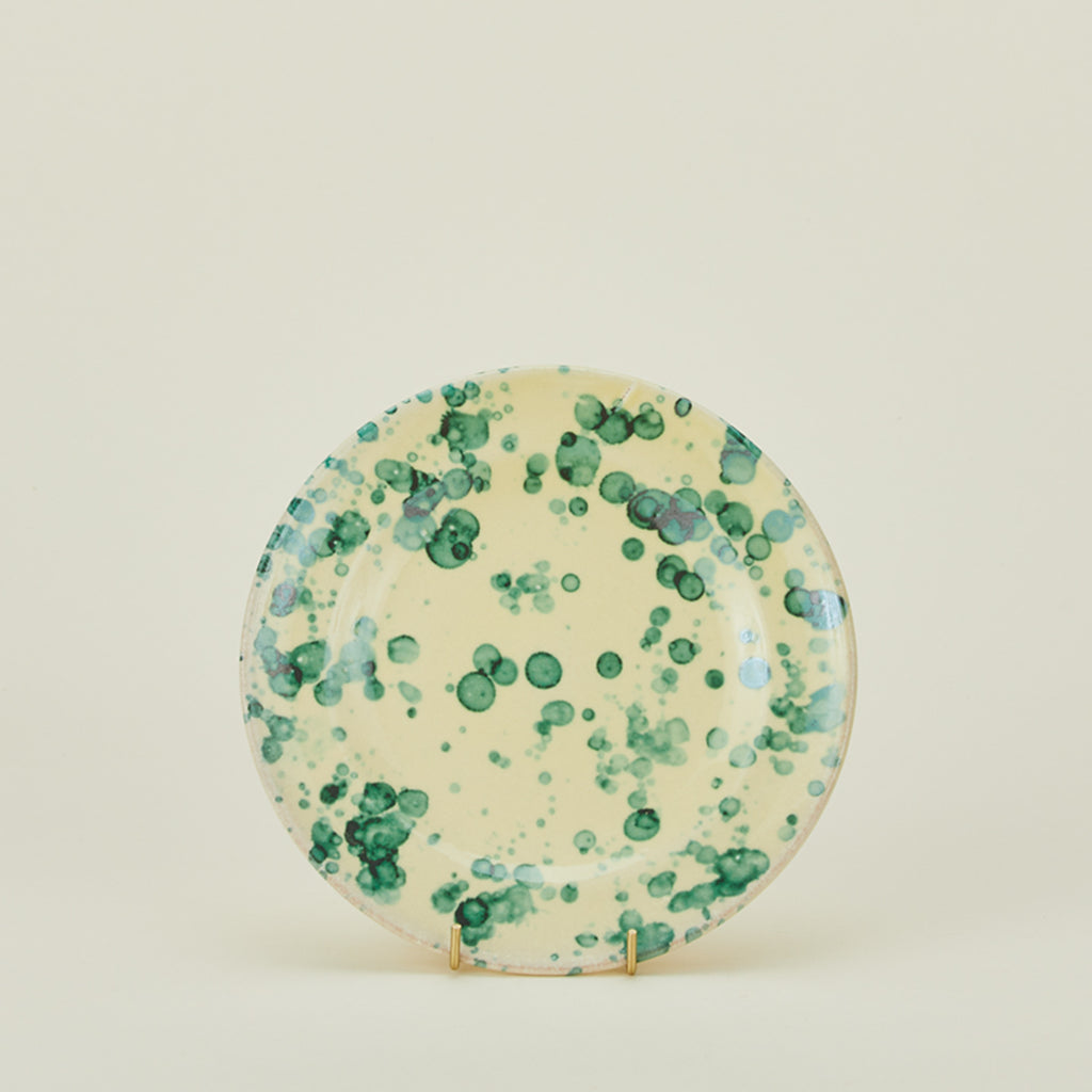 Splatter Salad Plate - Yellow/Green – Hawkins New York