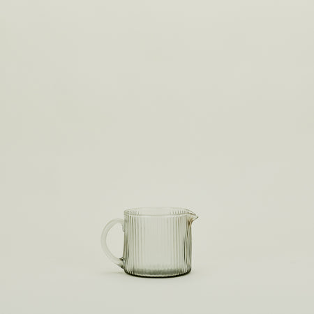 Glass Ribbed Pitcher – Hawkins New York